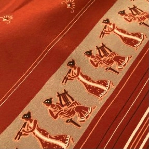 Vintage Serge Nancel | Skirts | Vintage Serge Nancel Rust Color Dancing ...